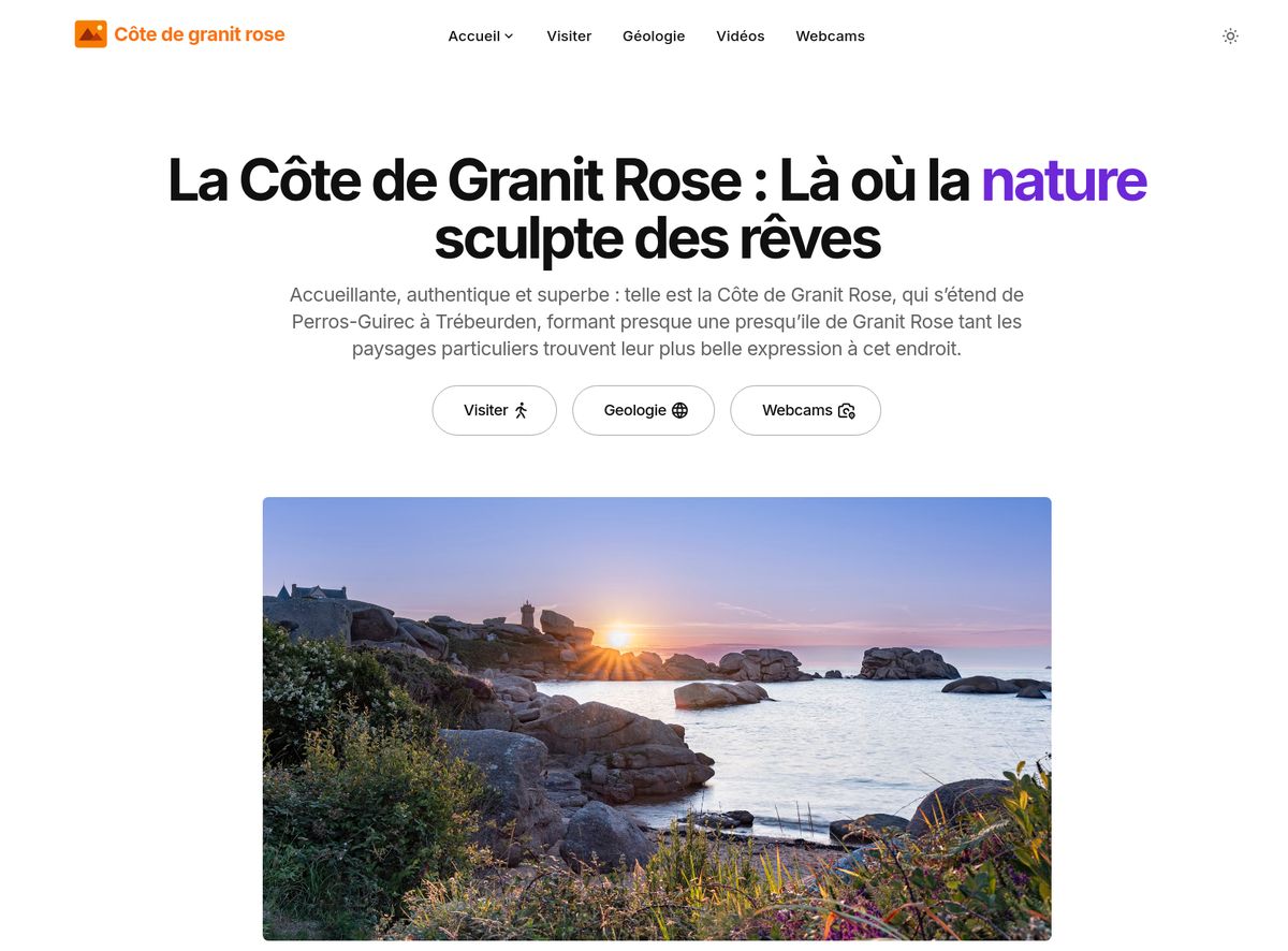 Cote de granit rose - L'archipel des 7 iles